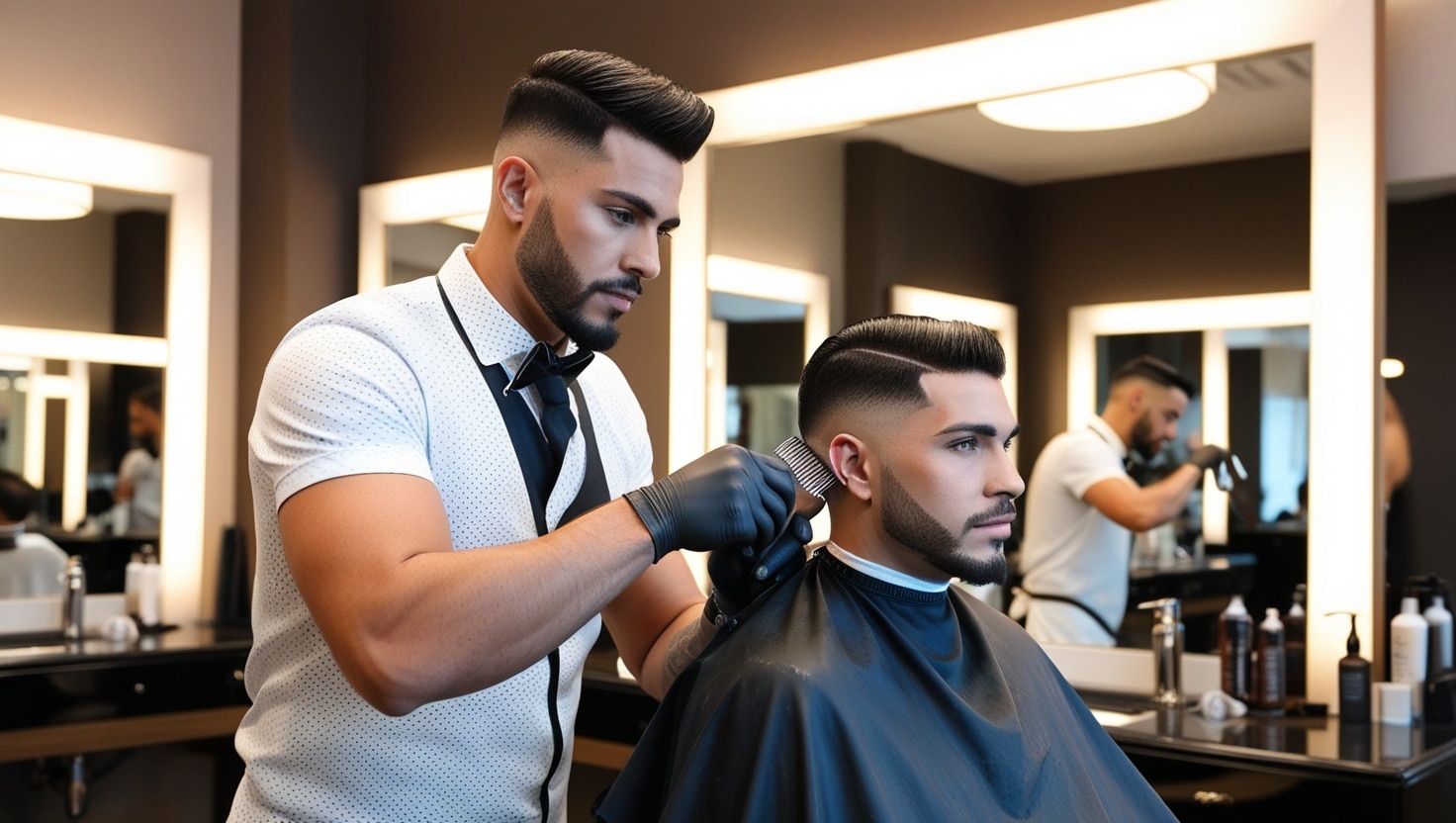 The Ultimate Guide to Fade Haircuts for Men | GQ Men’s Hair Lounge Dubai